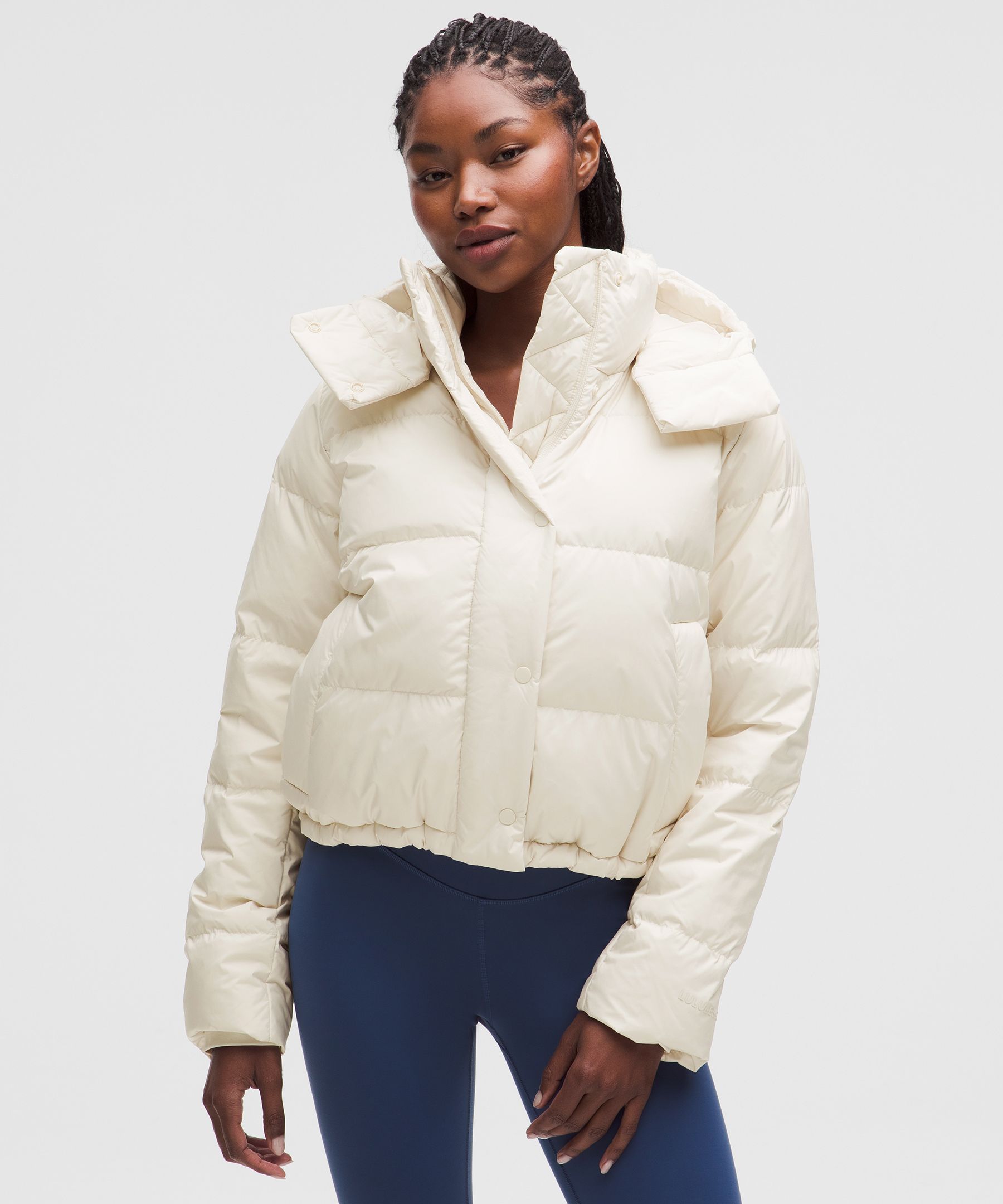 Lululemon Wunder Puff 600-Down-Fill 羽绒服 Light Ivory 4,C$348.00，补货 - 拔草哦